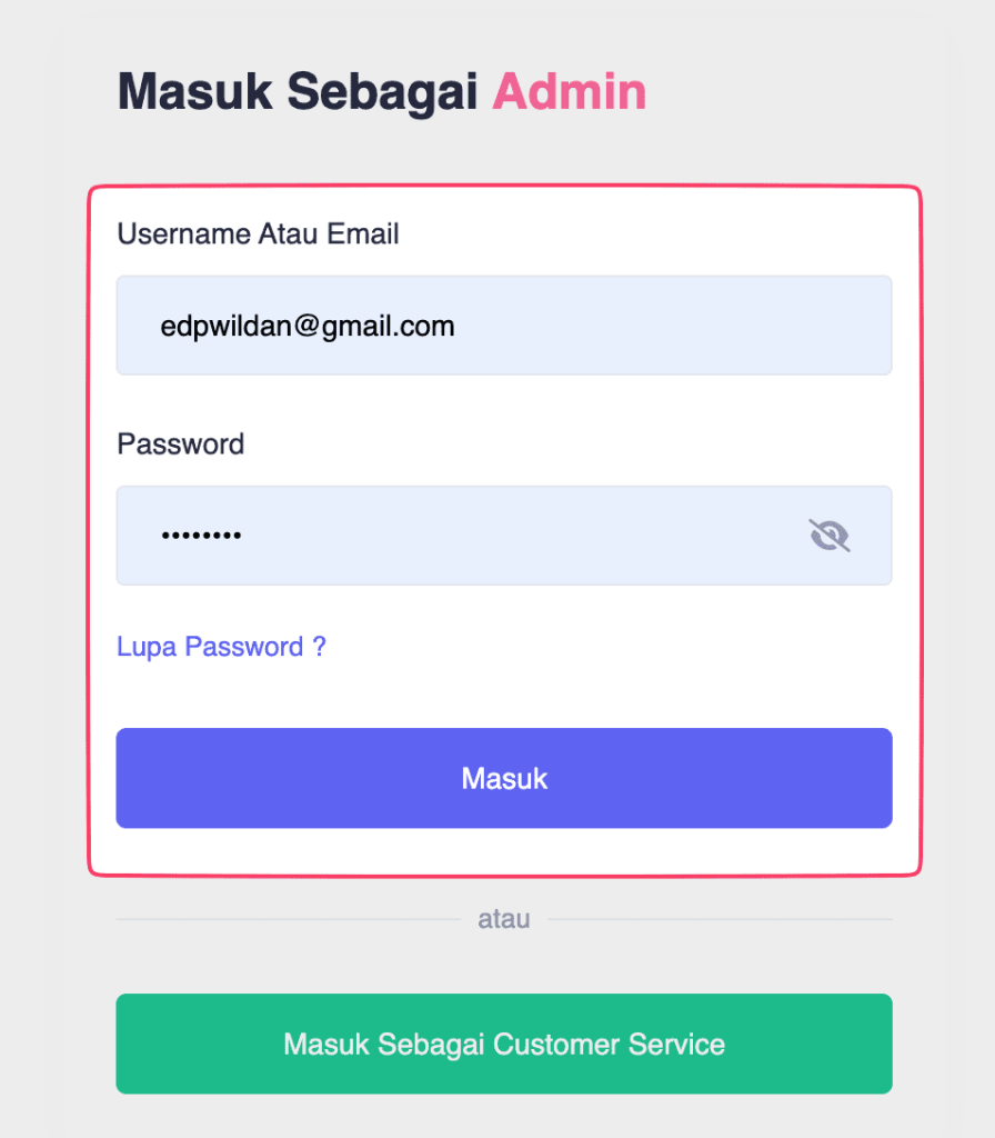 Cara Daftar Akun, Reset Password dan Login – Docs Starsender V3